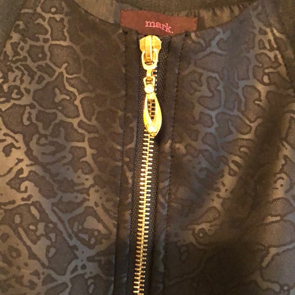 mark. | Jackets & Coats | Mark Black Peplum Studded Shoulder Jacket ...